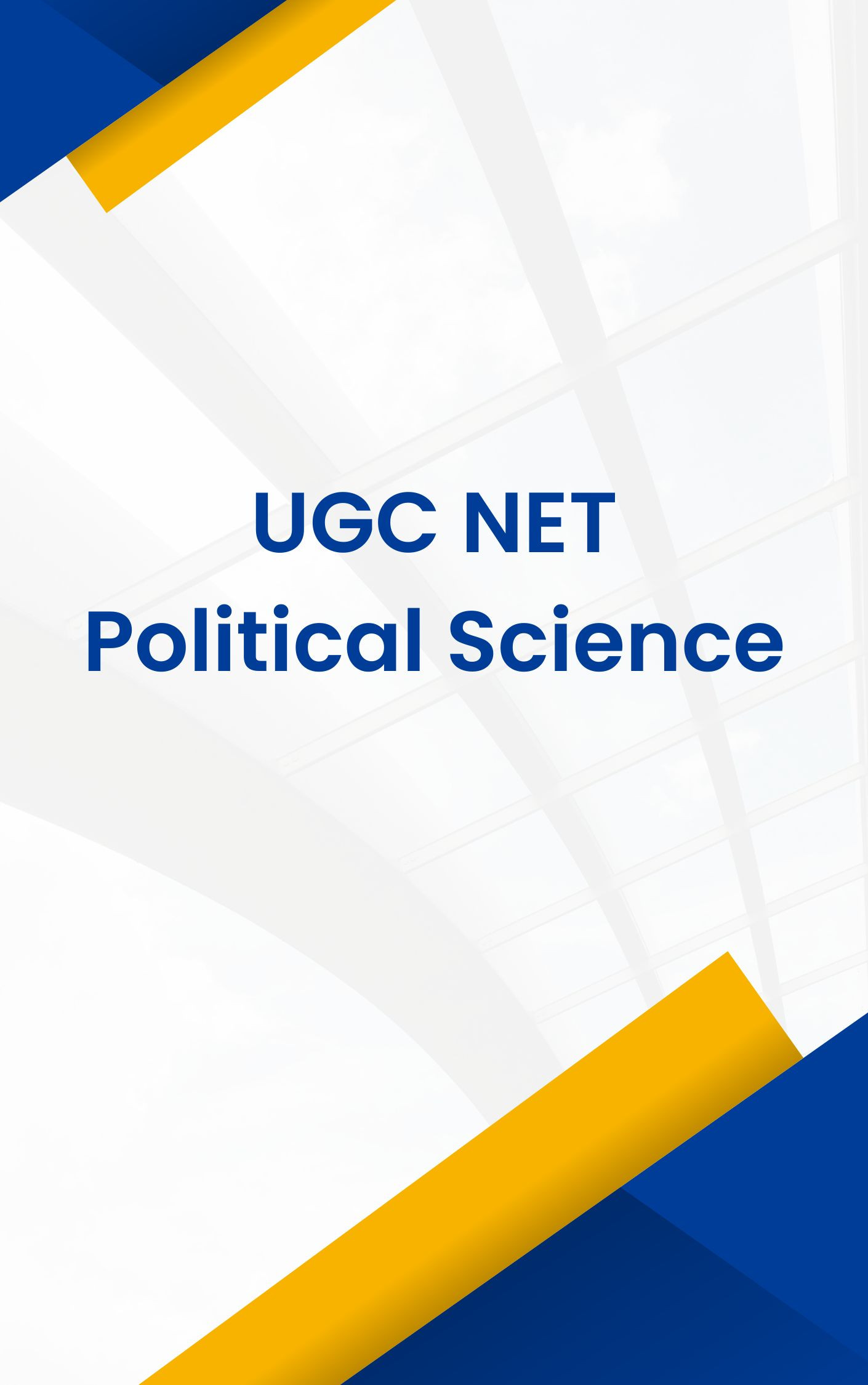 Best Book For UGC NET Political Science