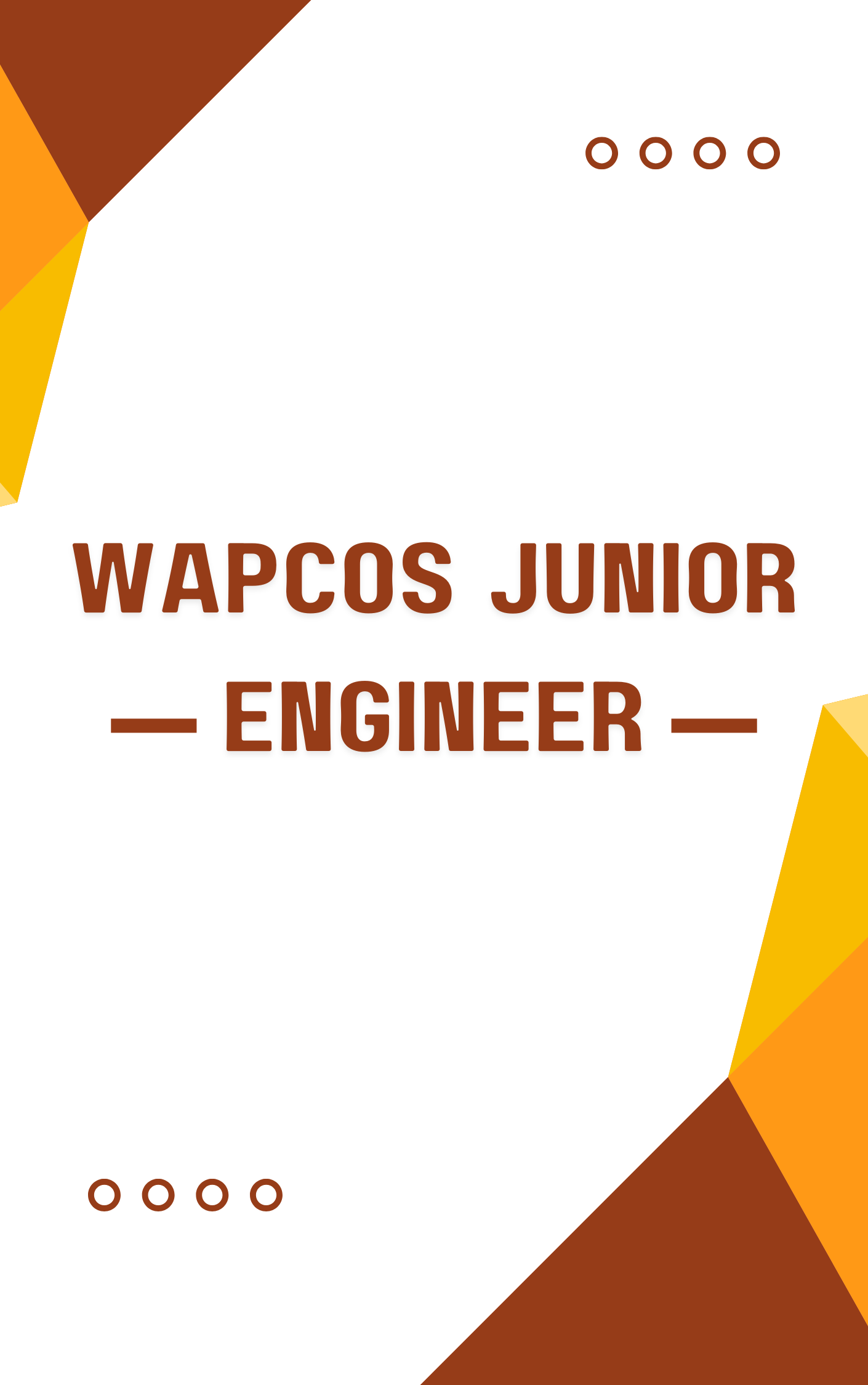 WAPCOS JE Sample Paper