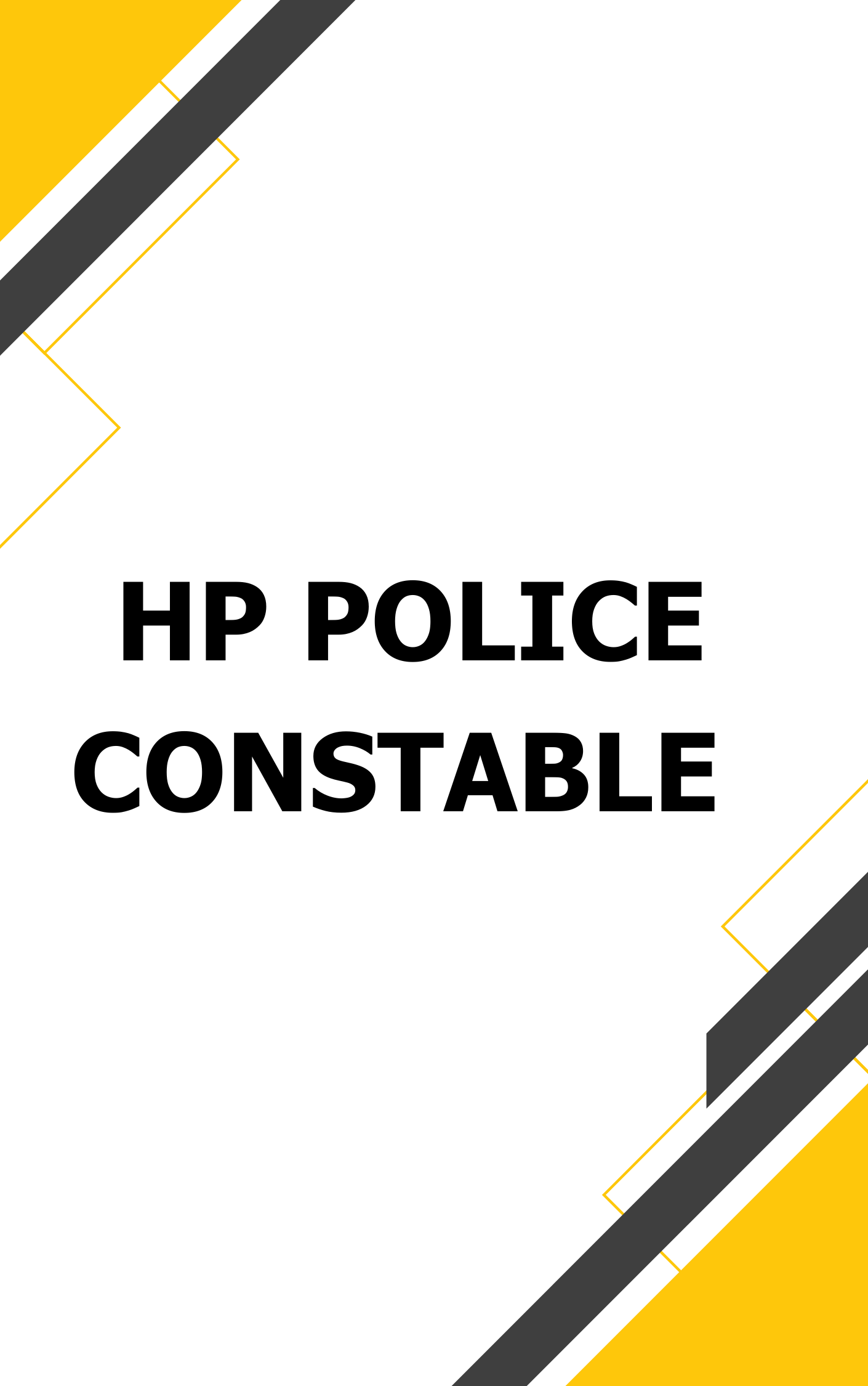 HP Police Constable Model Paper