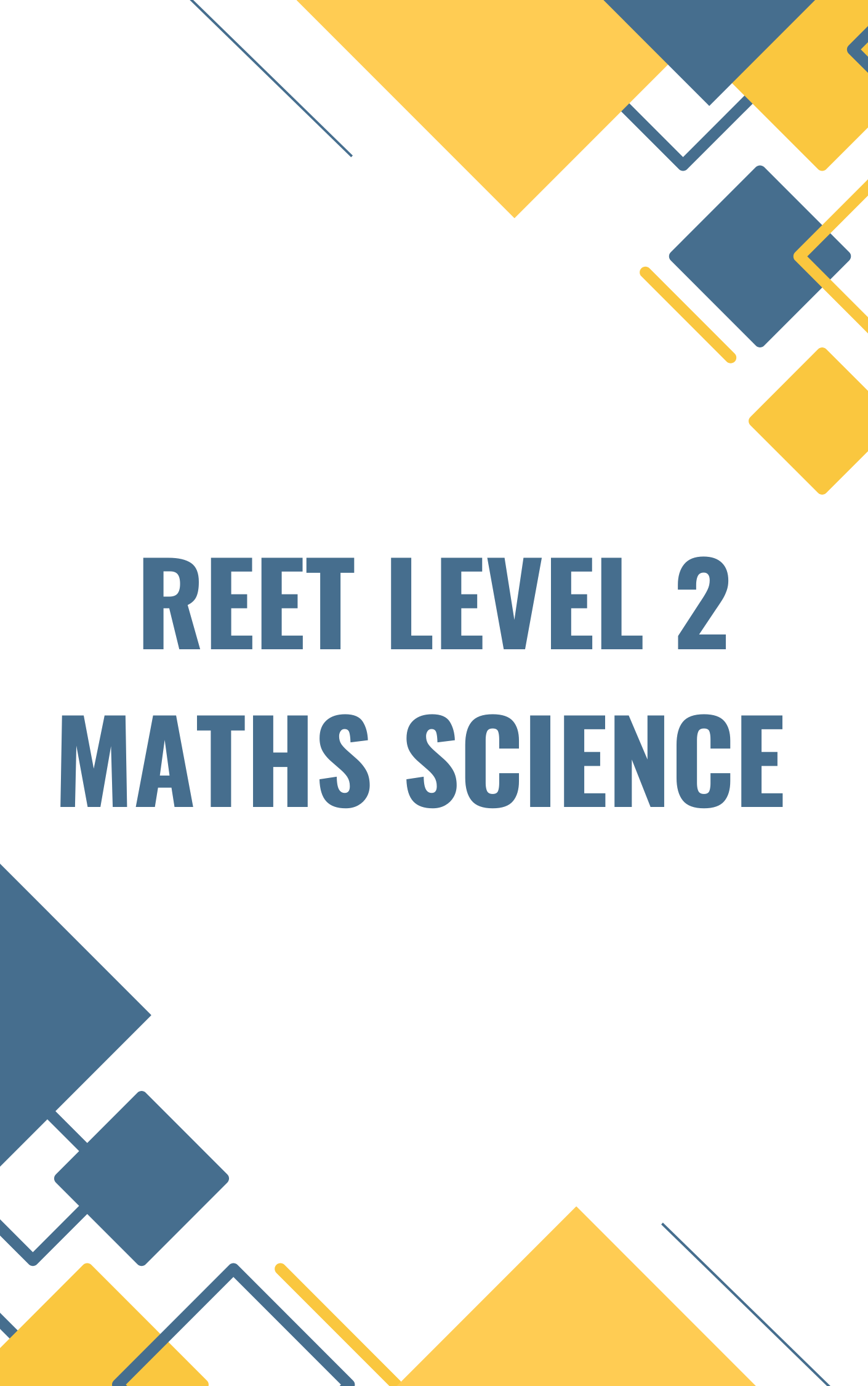 REET Level 2 Maths Science Mock Test
