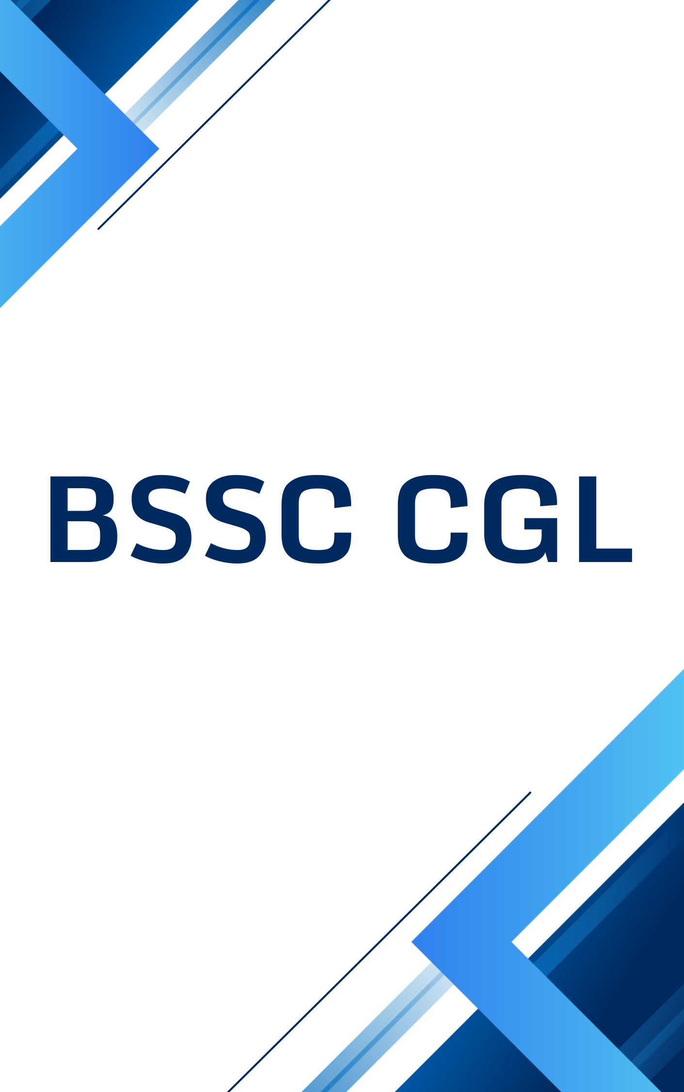 BSSC CGL Questions with Answers